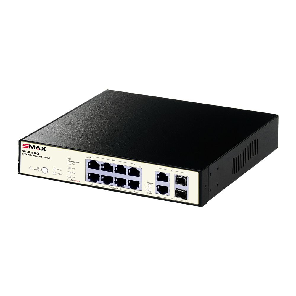 SMAX - Your best choice for surveillance - Enterprise Switch - SW-XE1010CE